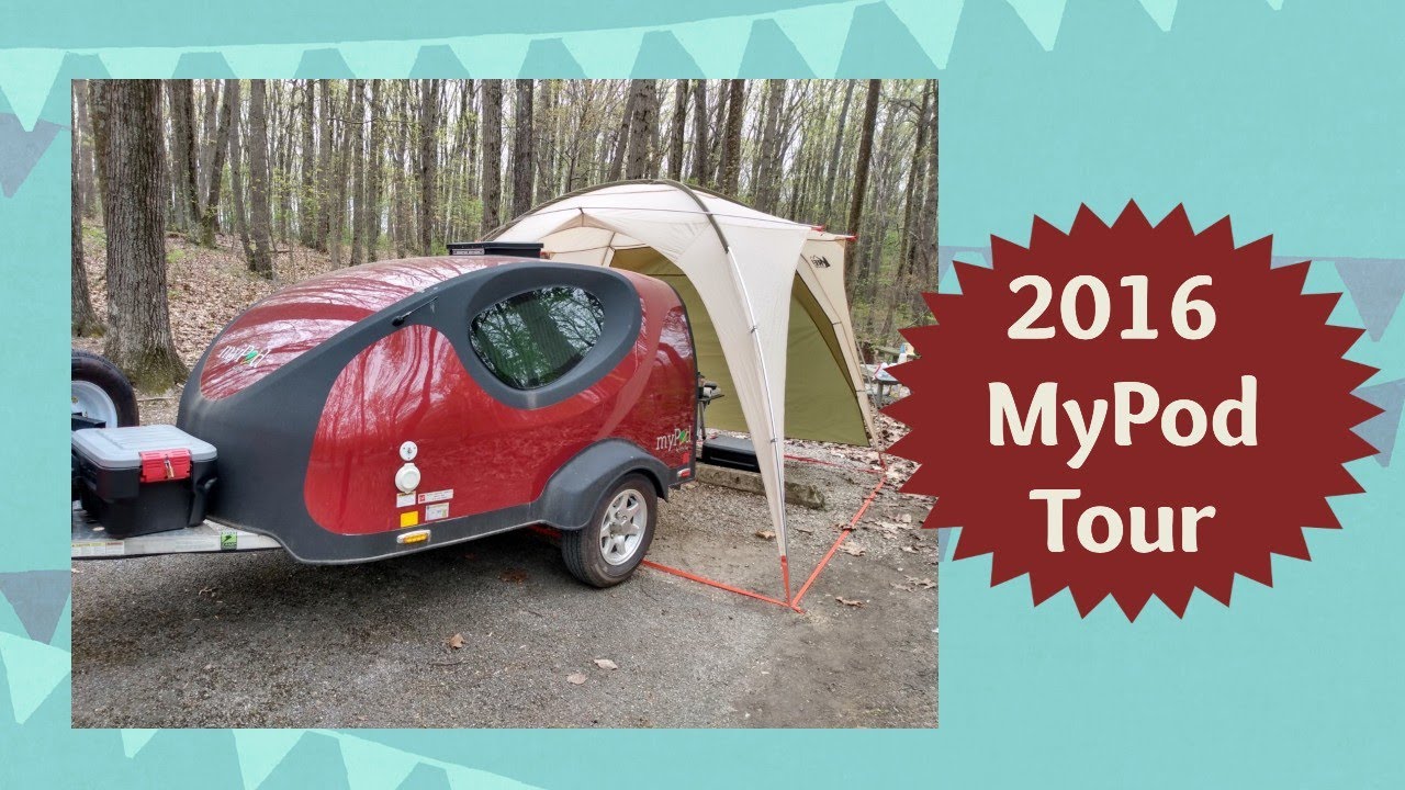 2016 Little Guy MyPod Tour ~ Teardrop Camper - YouTube