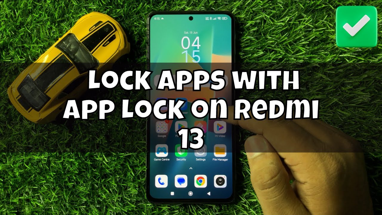 How to Lock Apps with App Lock on Redmi 13 | Protect apps on Redmi 13 ...