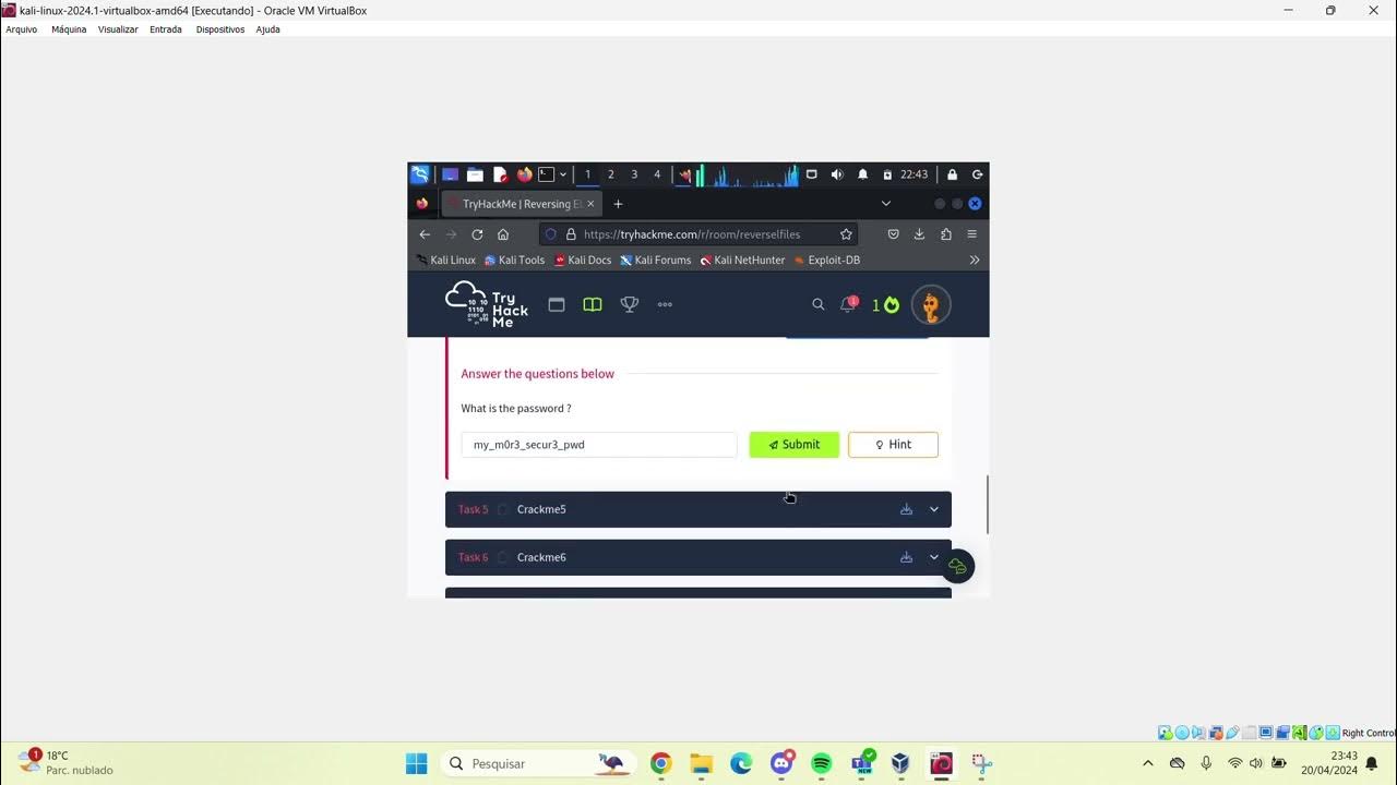 Reversing ELF do TryHackMe - Checkpoint 2 - Murilo RM 555849 - YouTube