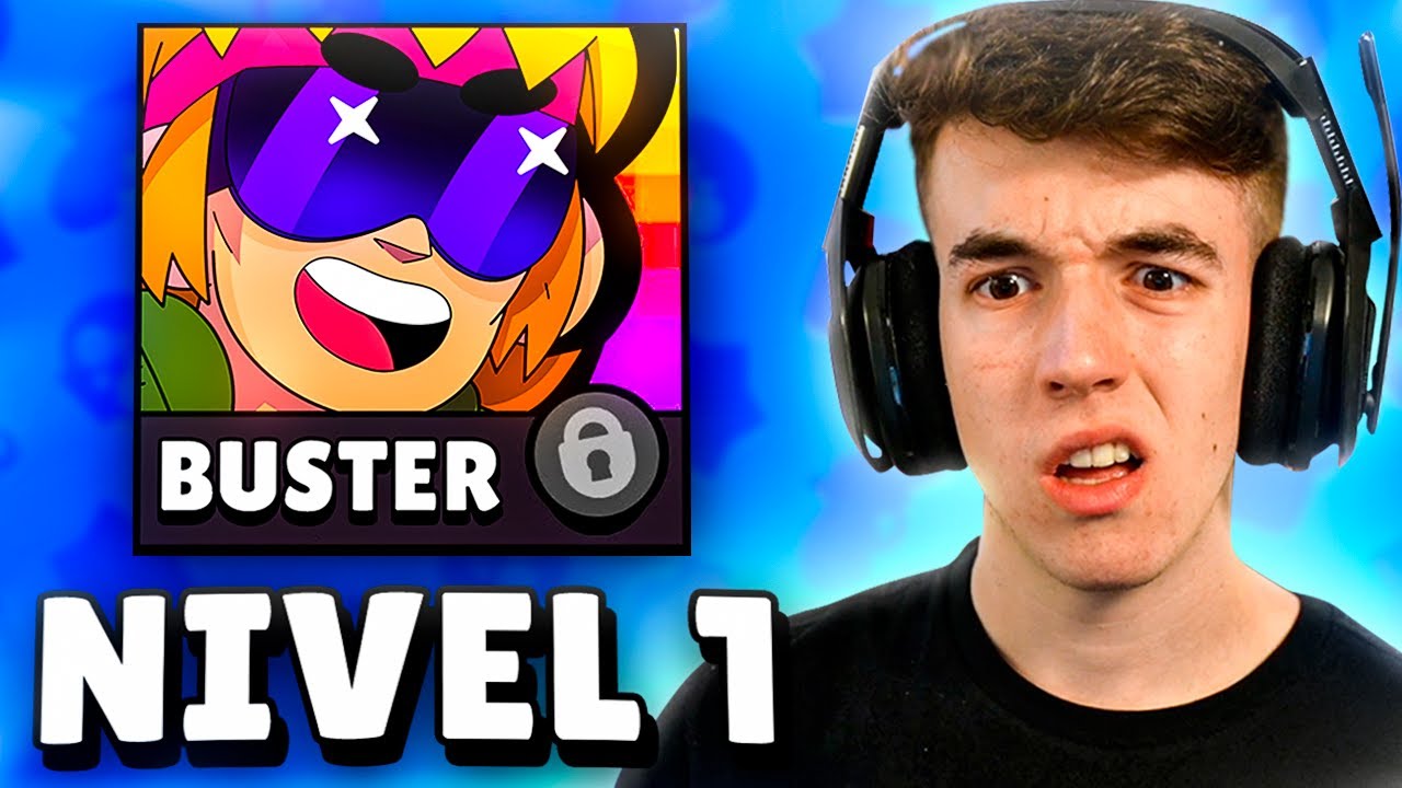 DESBLOQUEO A BUSTER Y POR UN BUG NO LO PUEDO SUBIR DE NIVEL en BRAWL ...