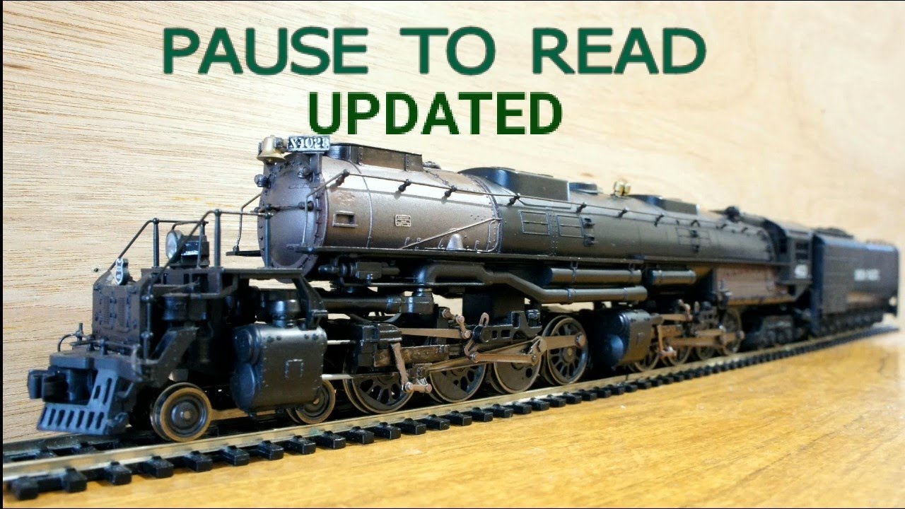 U.P. 4000 Class 4-8-8-4 Big Boy No 4023 in UP freight livery. Rivarossi ...