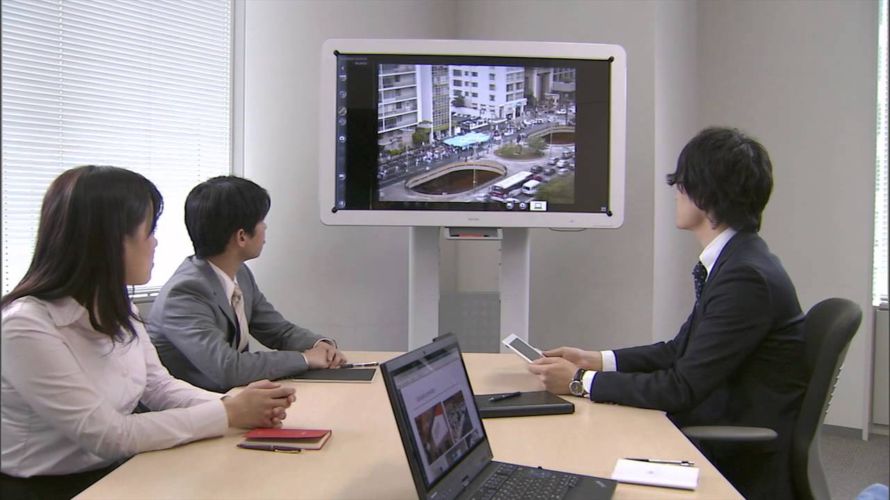 Pantalla Interactiva Ricoh D5500 - YouTube