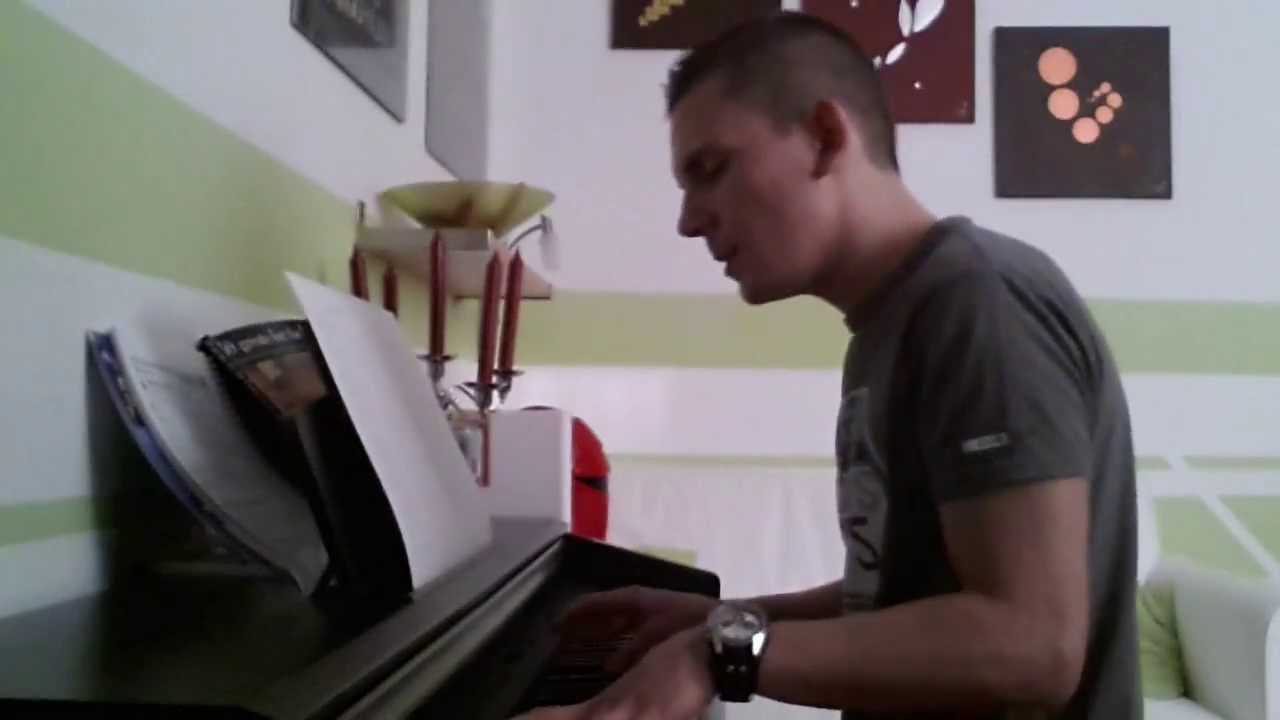 James Arthur Impossible piano male cover with vocals - YouTube