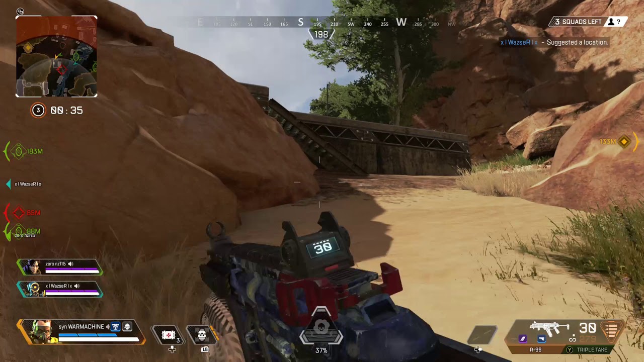 APEX LEGENDS r99 iron sight - YouTube