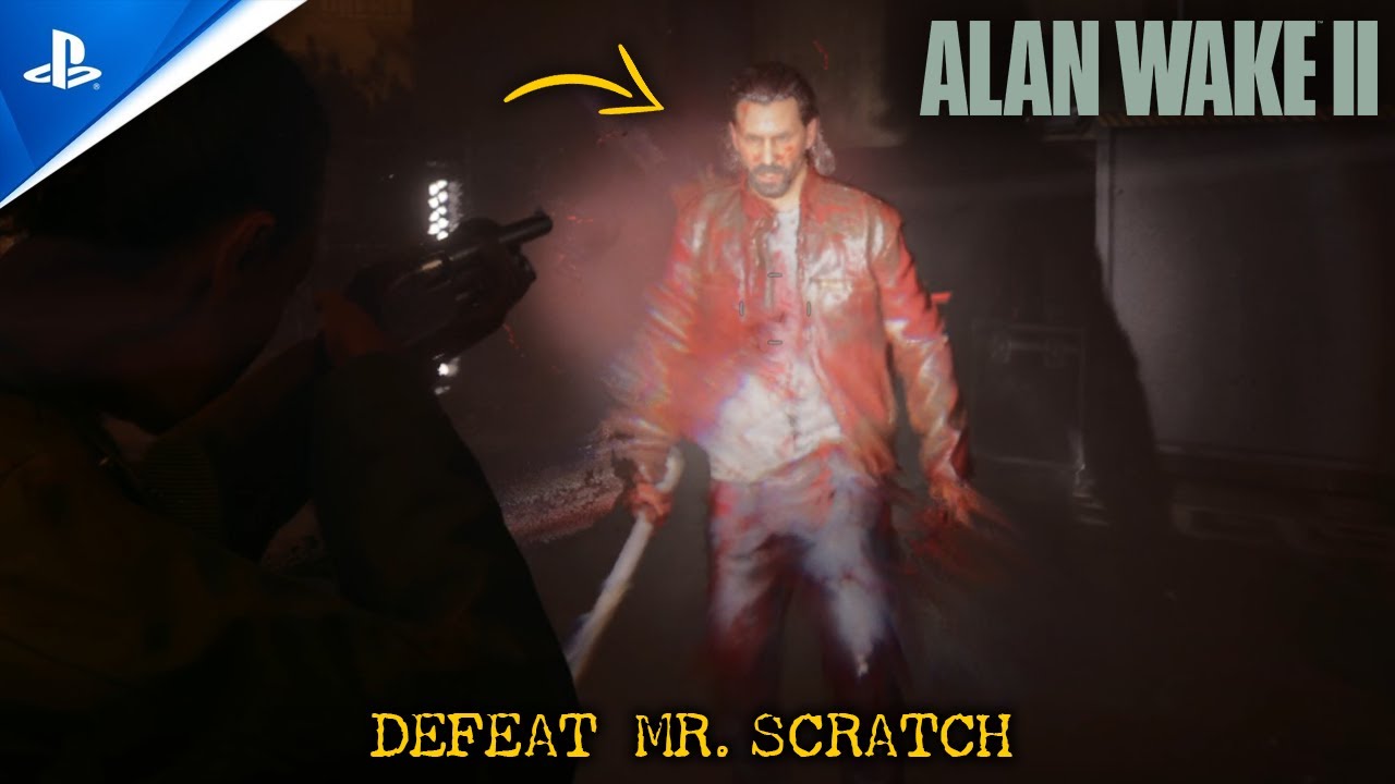 Defeat Mr. Scratch Boss | Alan Wake II - YouTube
