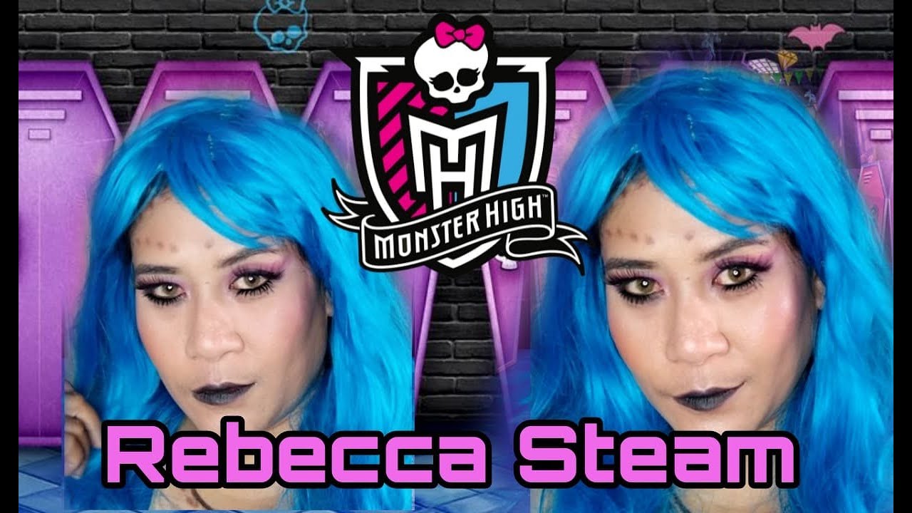 REBECCA STEAM MONSTER HIGH INSPIRED LOOK - YouTube