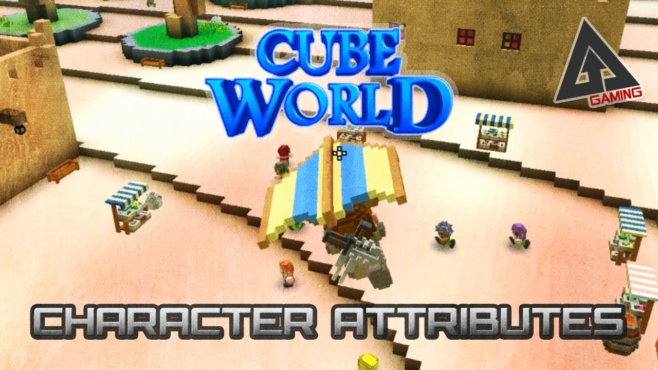 Cube World - Tutorial Part 11: Character Attributes (power explained ...