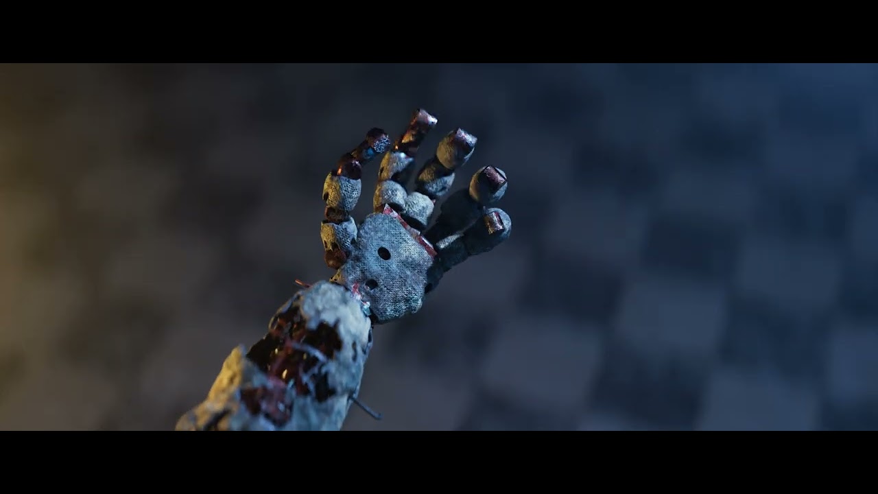 [Blender] Springtrap Hand Animation test i think idk this is a old ...