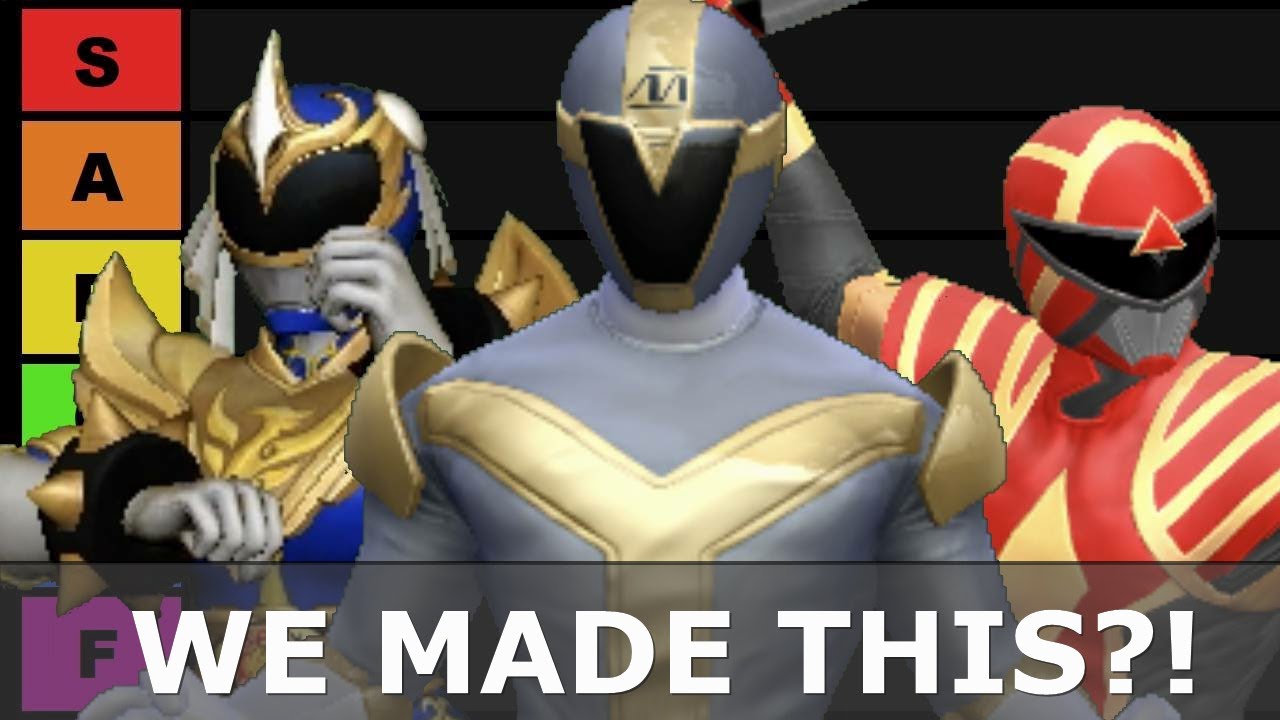 Making Non-Ranger Fans Rank Power Ranger Original Rangers - YouTube
