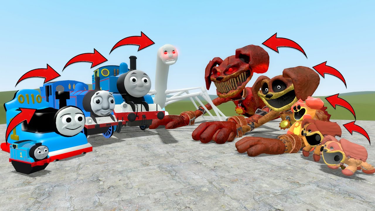 Evolution Of Cursed Thomas vs Evolution Of DogDay Poppy Playtime ...