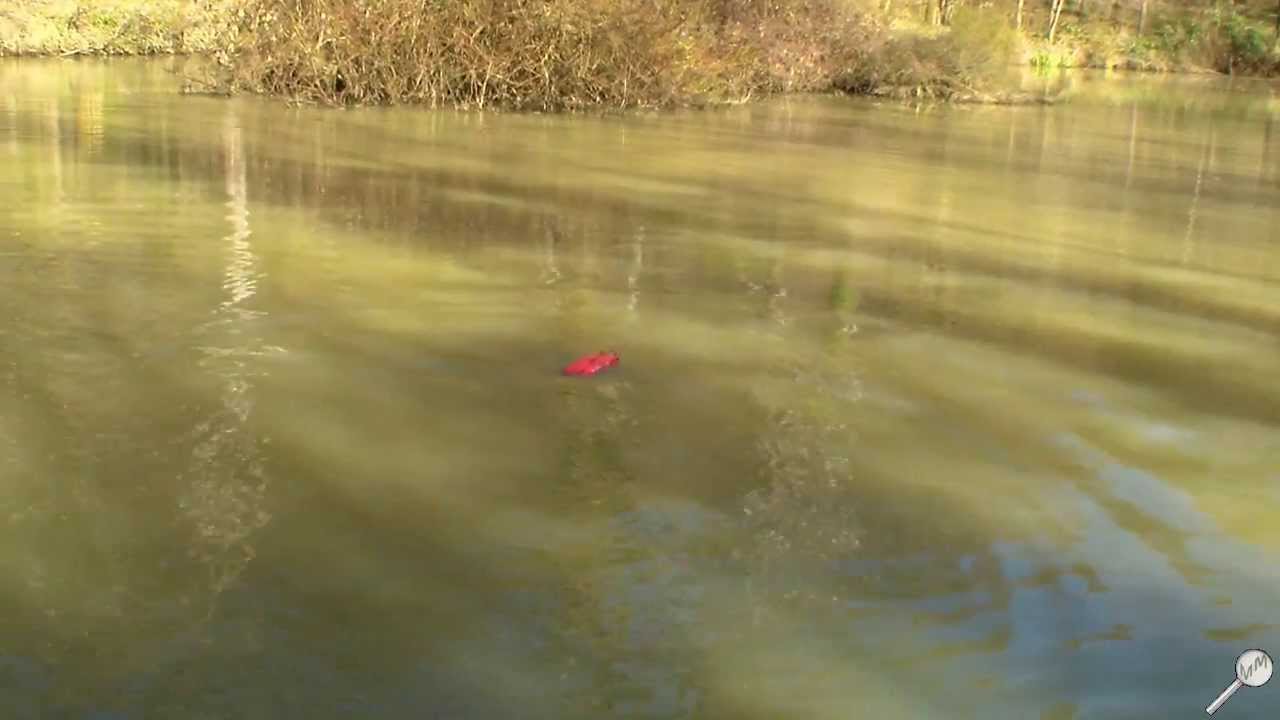 Bateau Catamaran Pro Boat micro BlackJack 9 : premiers runs - SB - YouTube