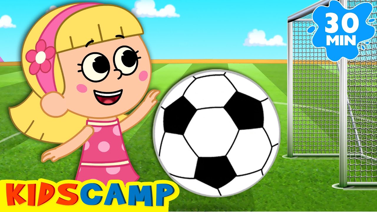 Soccer Song ⚽ (Football Song) + More Nursery Rhymes & Kids Songs ...