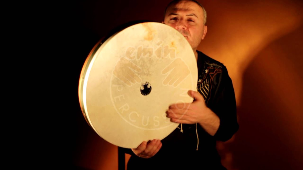 Emin Percussion Bendir / Emin Percussion Frame Drum #2 - YouTube