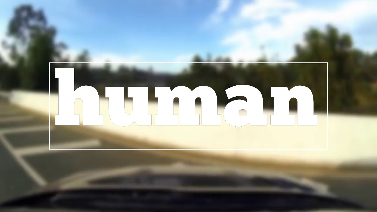 How to spell human - YouTube