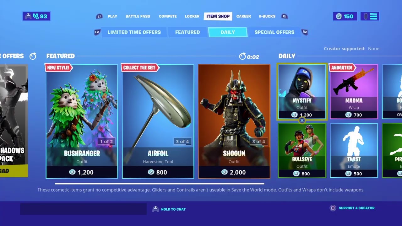 NEW FN ITEM SHOP - YouTube