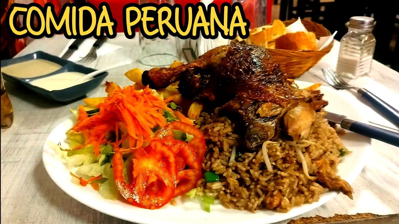 PROBANDO COMIDA PERUANA en RESTAURANTE MI RICO PERÚ de PILAR - YouTube