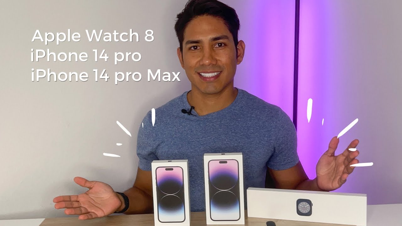 iPhone 14 Pro - iPhone 14 Pro Max - Apple Watch 8 - Unboxing en español ...