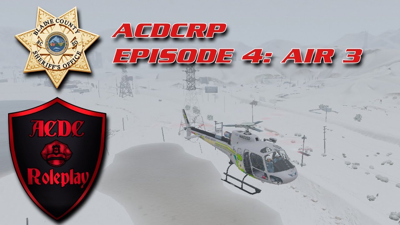 FiveM - ACDCRP #4 - Air 3 - YouTube