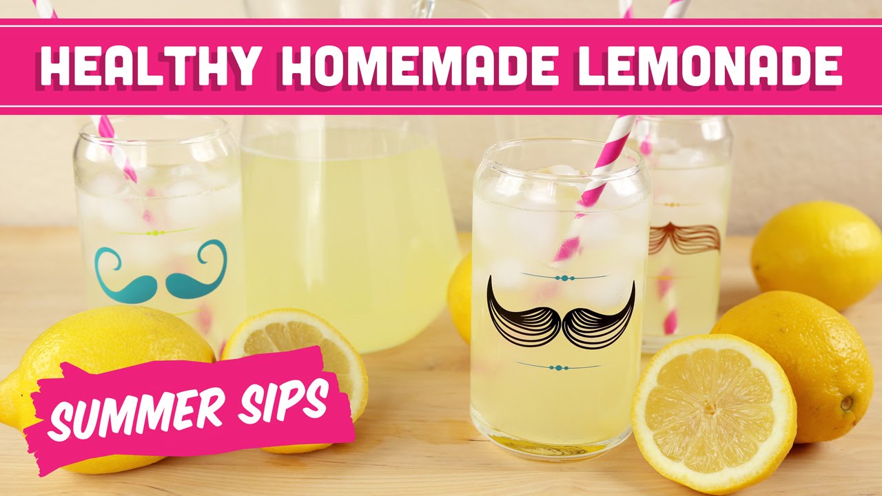 Healthy Homemade Lemonade! Summer Sips In Sixty Seconds - Mind Over ...
