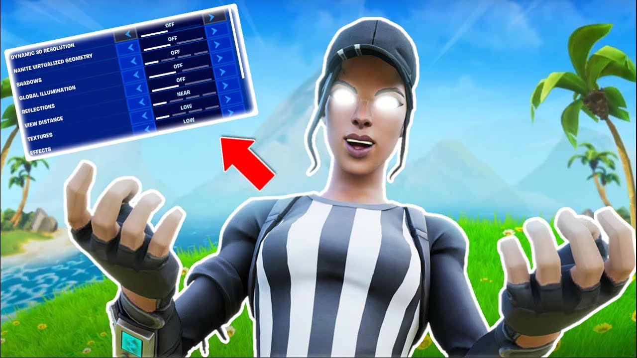 This is Fortnite on the WORST SETTINGS - YouTube