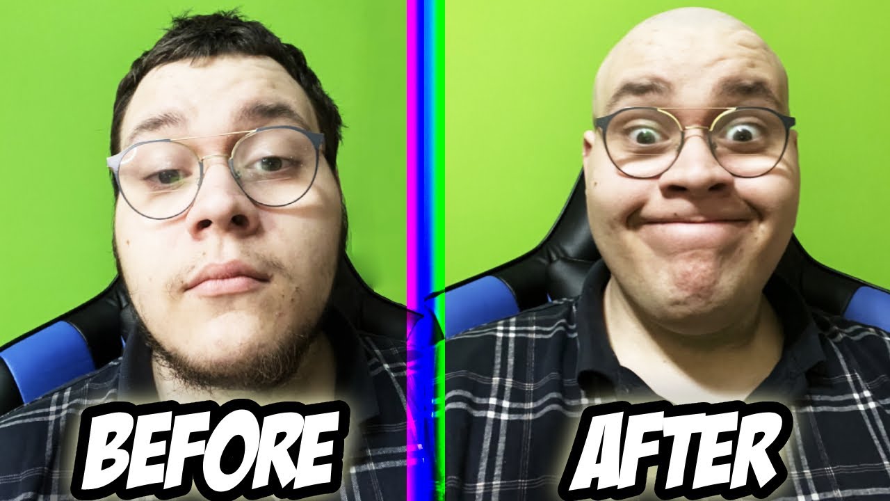 I Went Bald For 5,000 Subscribers - YouTube