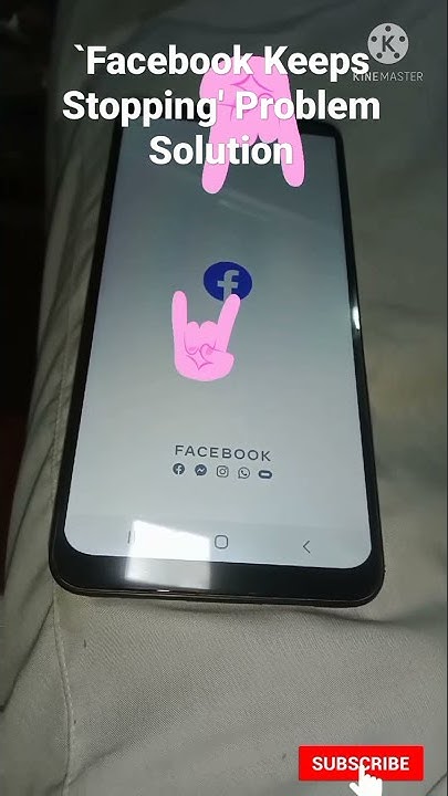 `Facebook Keeps Stopping' Problem Solution #shorts - YouTube