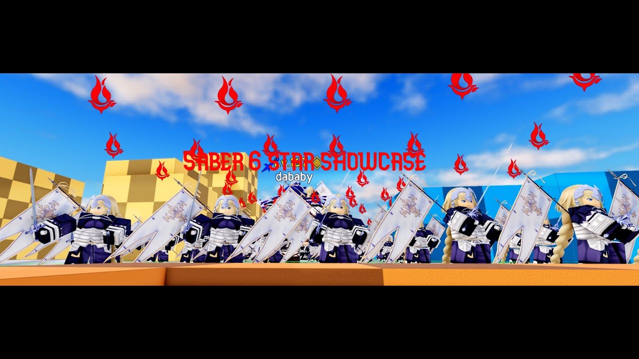 Saber 6 star showcase astd - YouTube