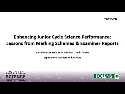 Webinar for Science Teachers: Lessons from Marking Schemes & Examiner ...