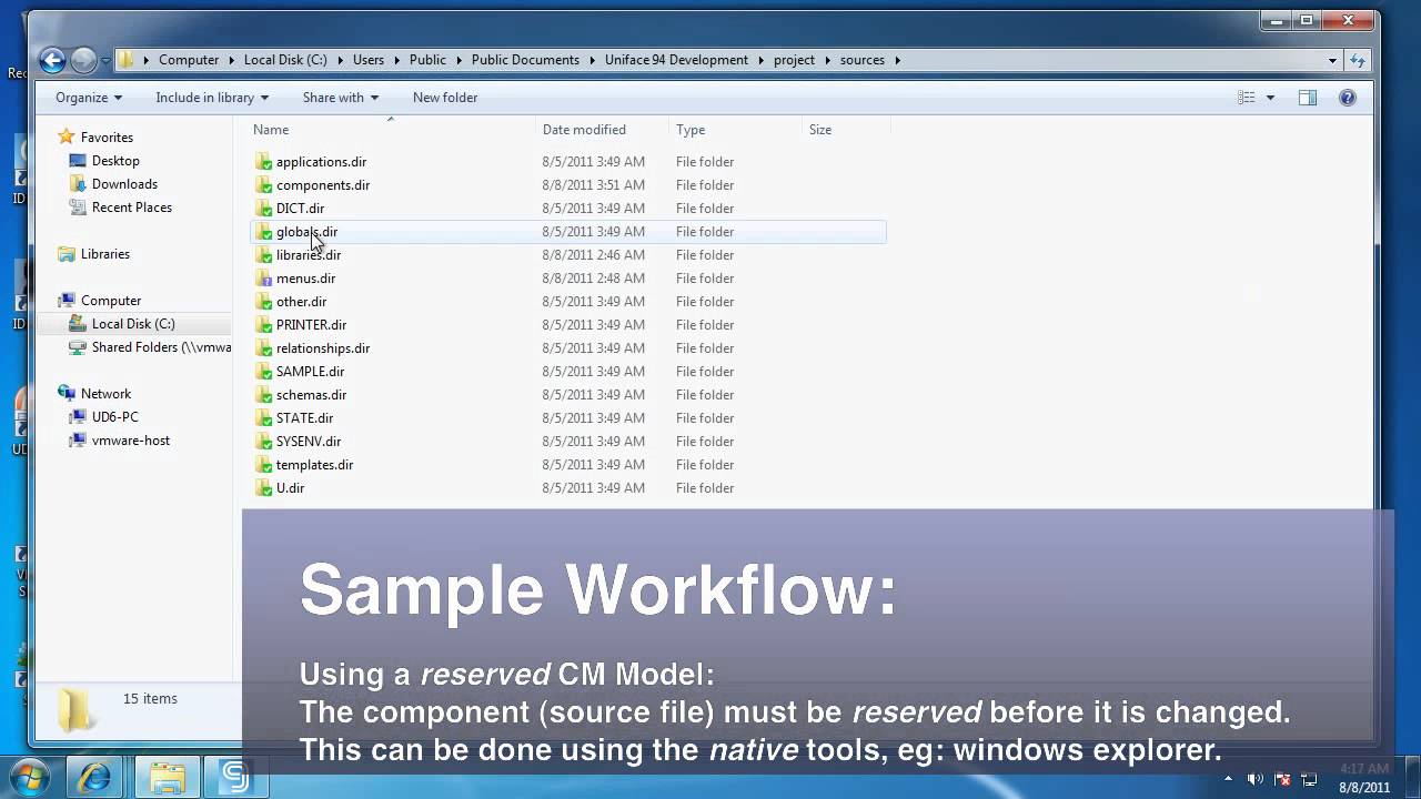 Introduction to Uniface Version Control (UD6) - YouTube