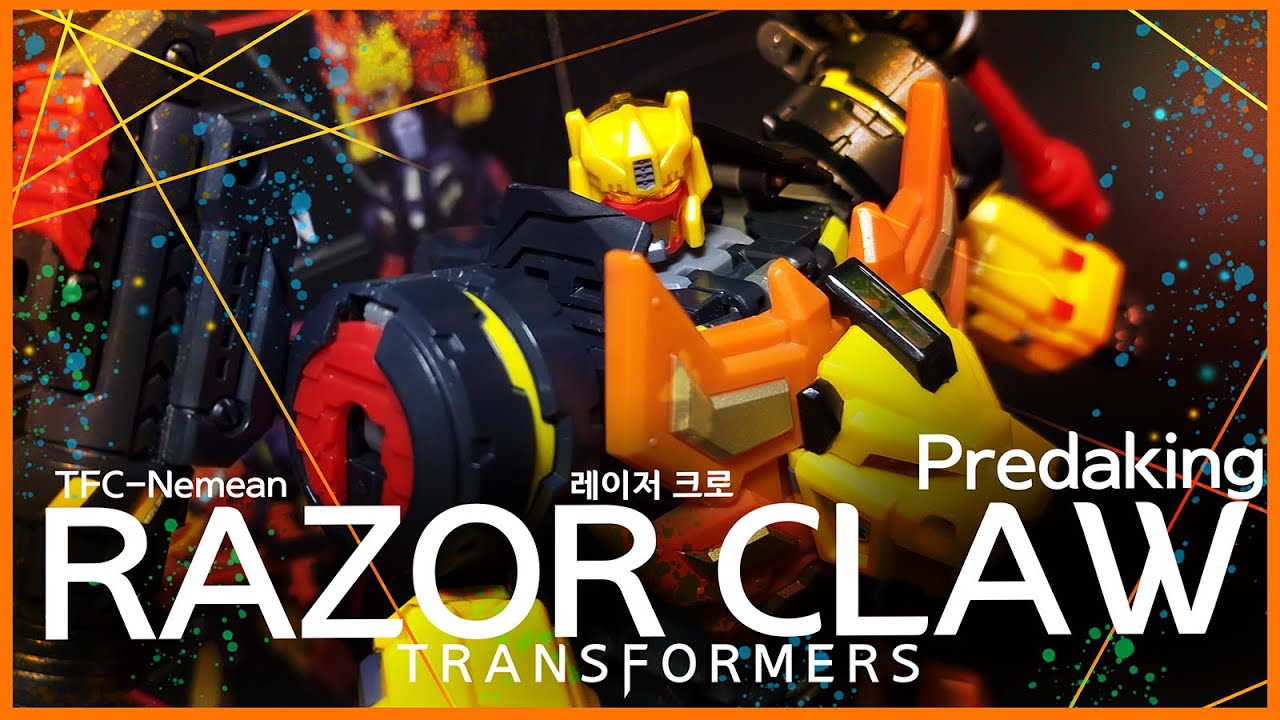 TRANSFORMERS TFC Toys Ares Combiner Nemean Predaking Razorclaw 3rd ...