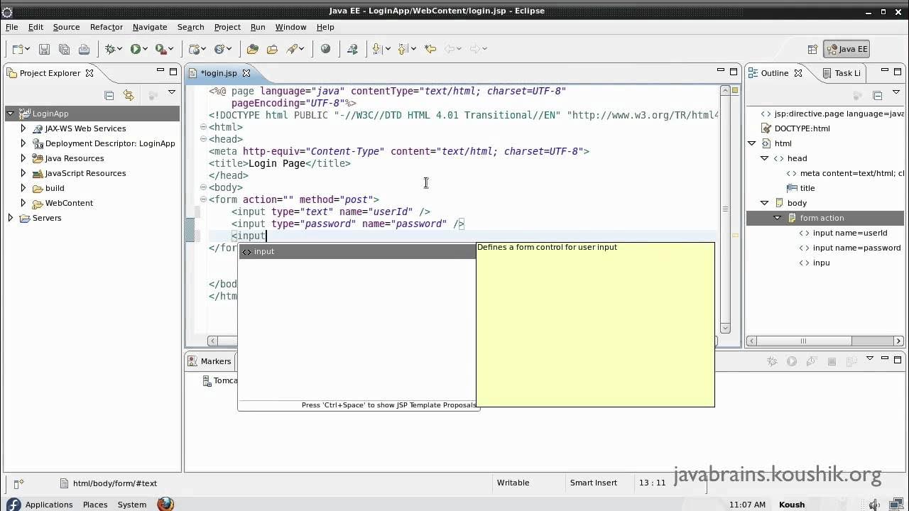 JSPs and Servlets Tutorial 16 Part 1- Writing an MVC Application - YouTube
