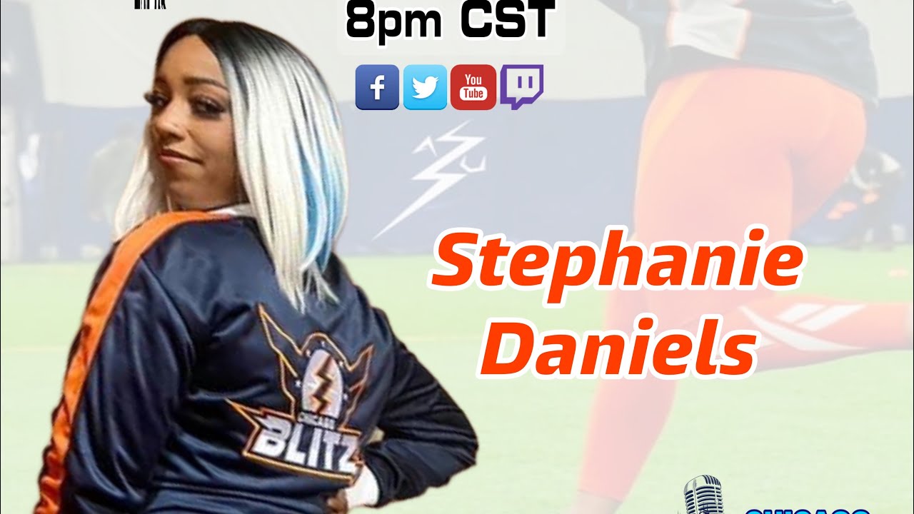 Stephanie Daniels: Chicago Blitz Lineman of the Year Nominee - YouTube