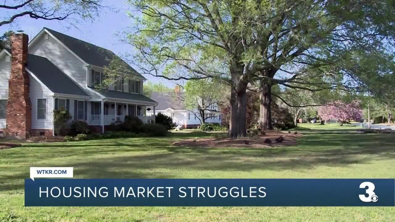 Housing market struggles - YouTube