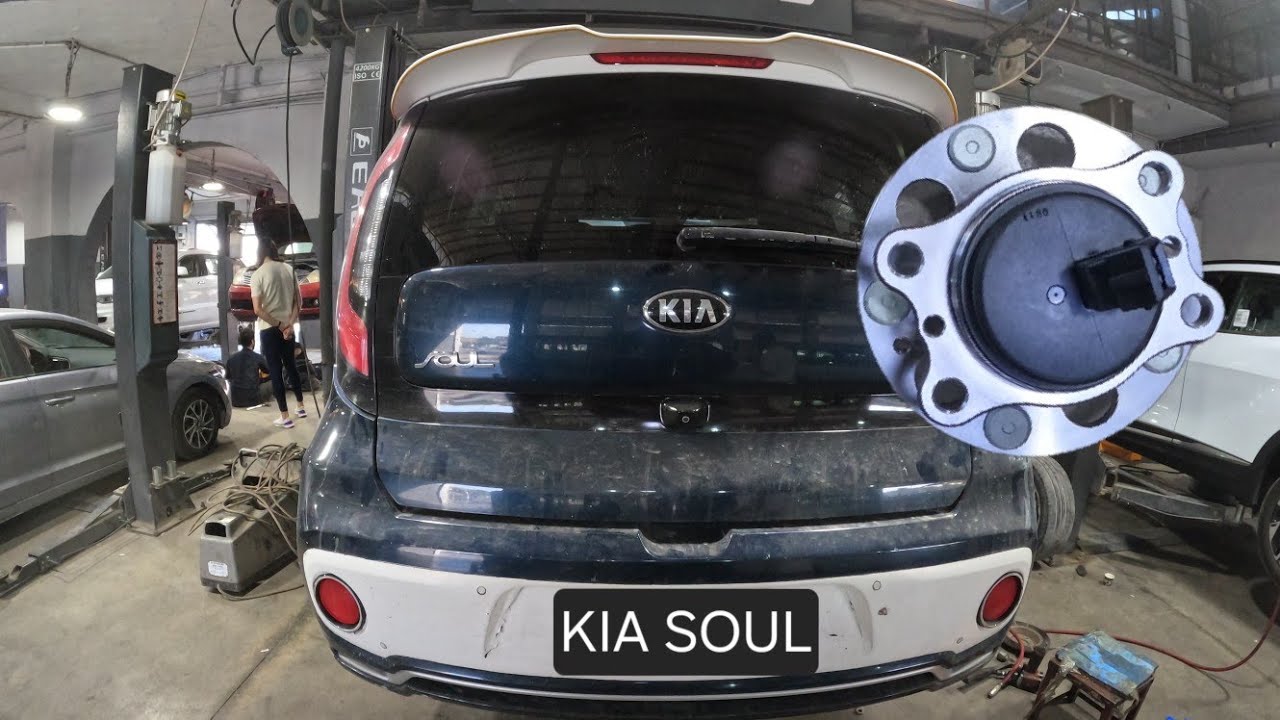 rear wheel bearing replacement ... kia soul ( torque specs ) - YouTube