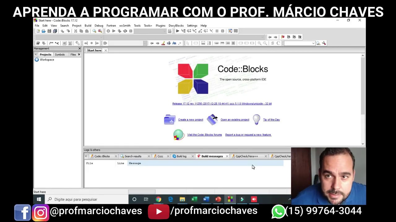 Aula 5 - Instalando e configurando a IDE Code::Blocks - YouTube