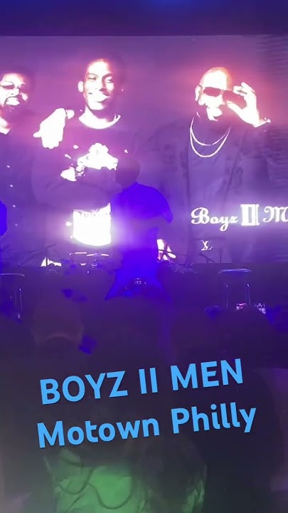 Motown Philly Performed Live by Boyz 2 Men - YouTube