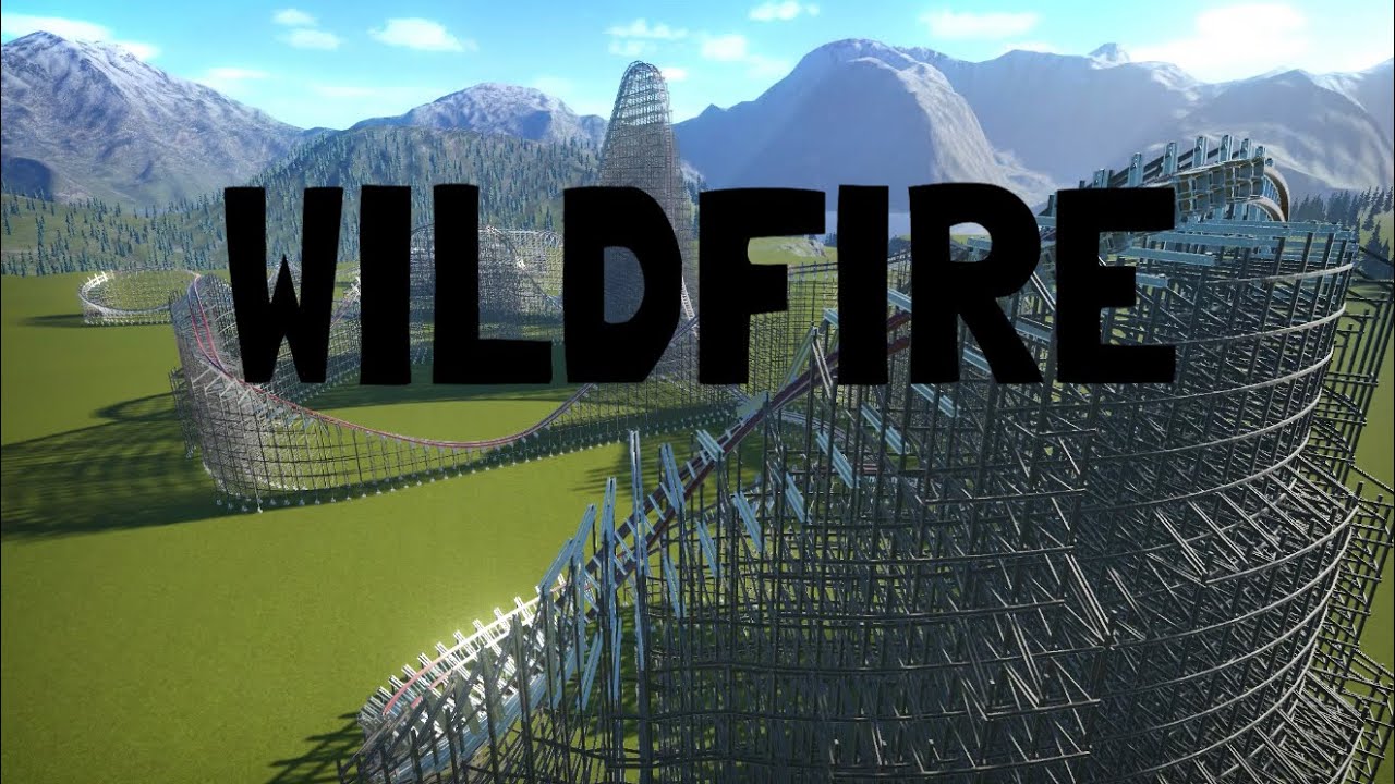 Planet Coaster - Wildfire (RMC Hyper Hybrid Coaster) - YouTube