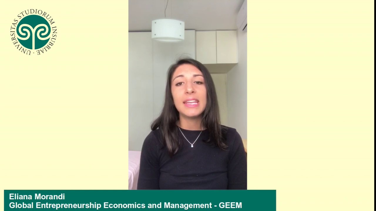 Laurea magistrale in GEEM: la testimonianza di Eliana Morandi - YouTube