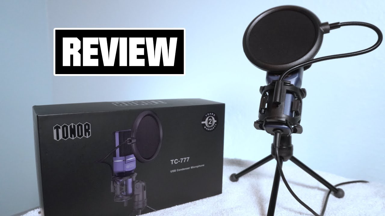 Tonor TC-777 Review, Setup, Audio Test - YouTube