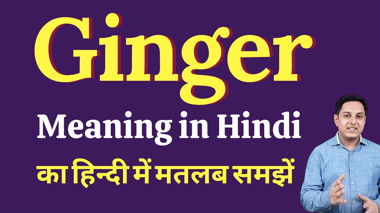 Ginger Meaning In Hindi Ginger Ka Kya Matlab Hota Hai Spoken ginger-meaning-in-hindi-ginger-ka-kya-matlab-hota-hai-spoken