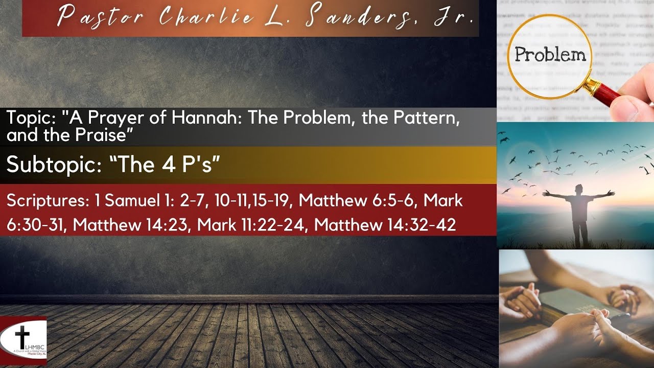 Pastor Charlie L. Sanders, Jr. |Live Sunday Morning Worship Service ...