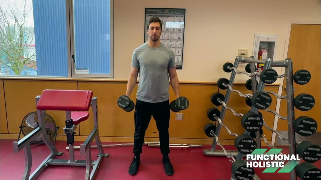 Supinating Dumbbell Curls - YouTube