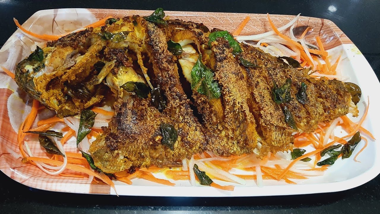 Fish Fry Arabian Style | Bhatkally's Taste - YouTube