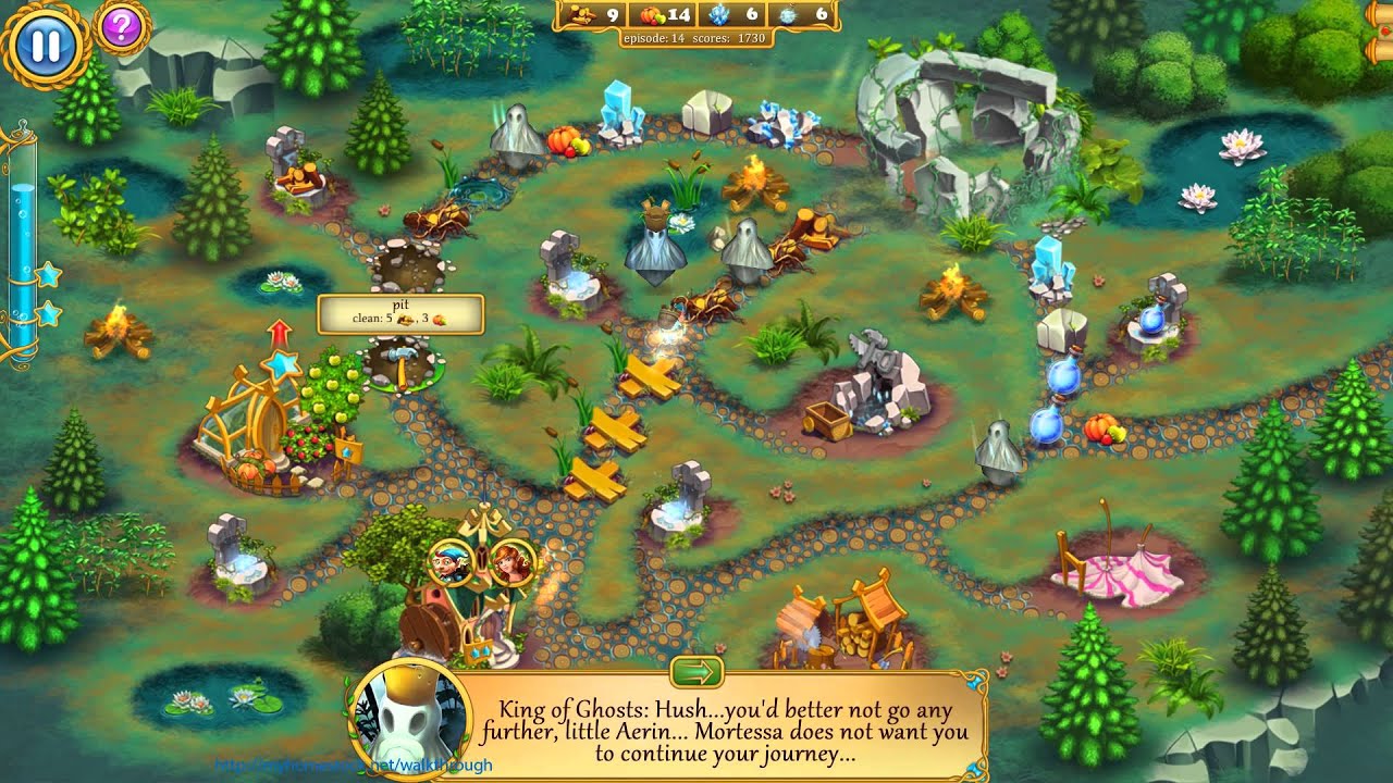 Elven Legend - Level 14 walkthrough - YouTube