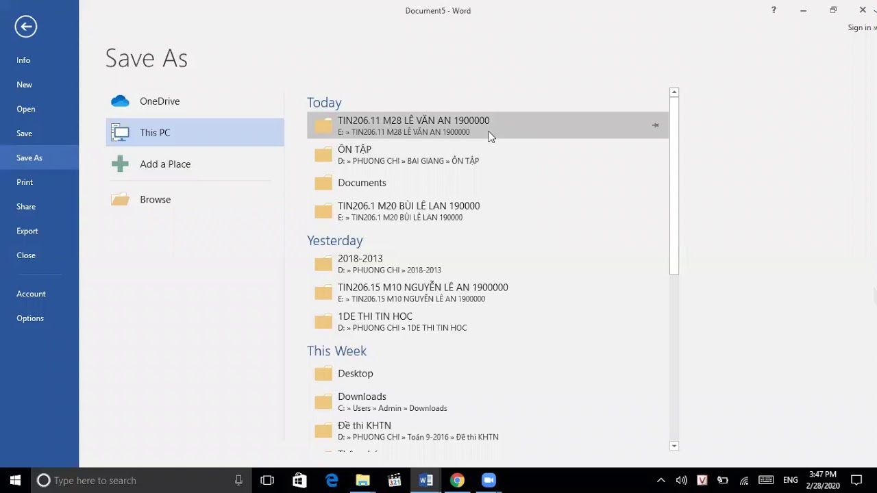 MS Word Review - YouTube