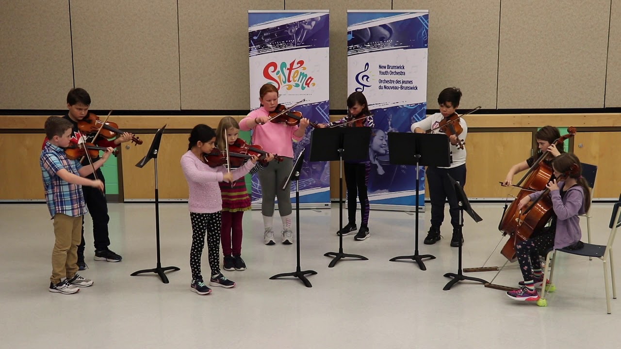 Mini Concert #7 Amadeus Chamber Orchestra. Sistema NB Fredericton - YouTube