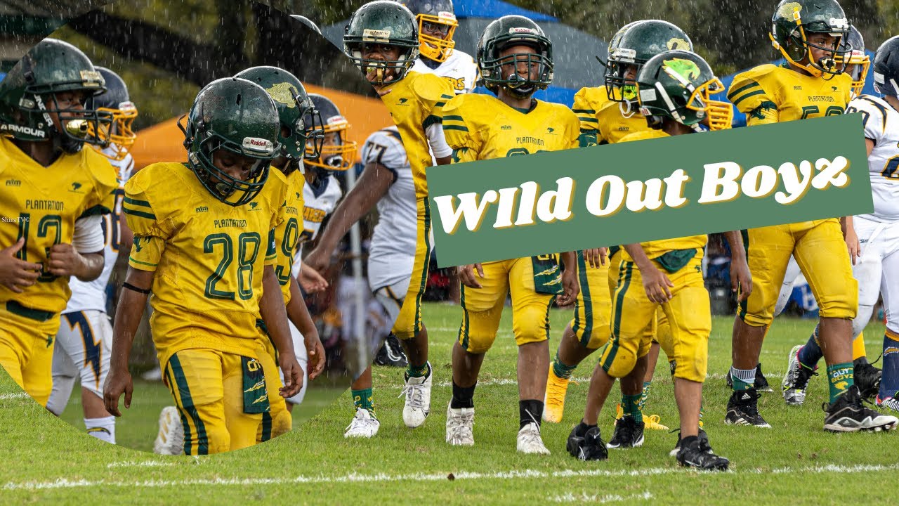 Wild Out Boyz VS CCD Colts | ShineTV Plantation Wildcats 9U - YouTube