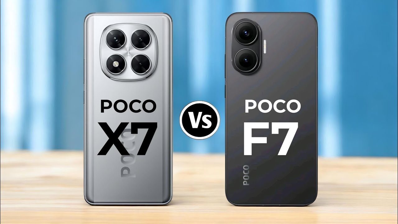 Poco X7 Vs Poco F7 - YouTube