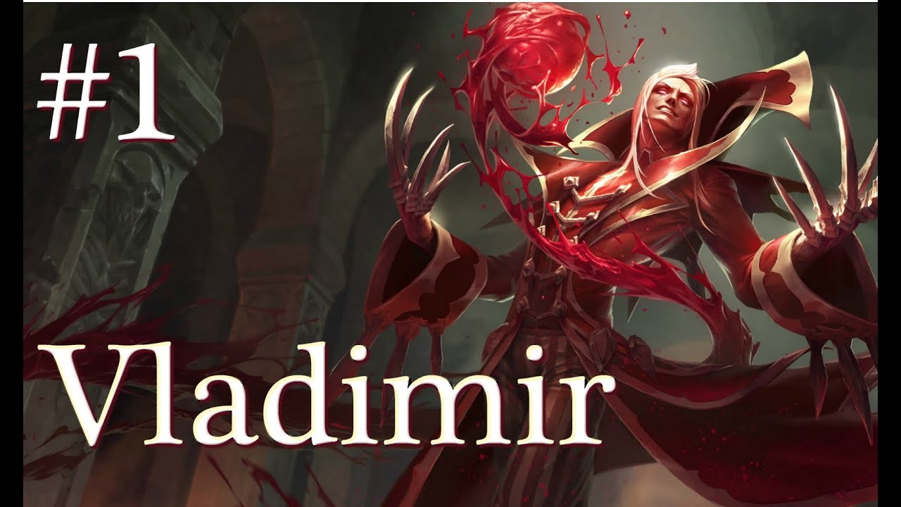 League of Legends - Vladimir Gameplay - Aprendendo a jogar de Vladimir ...