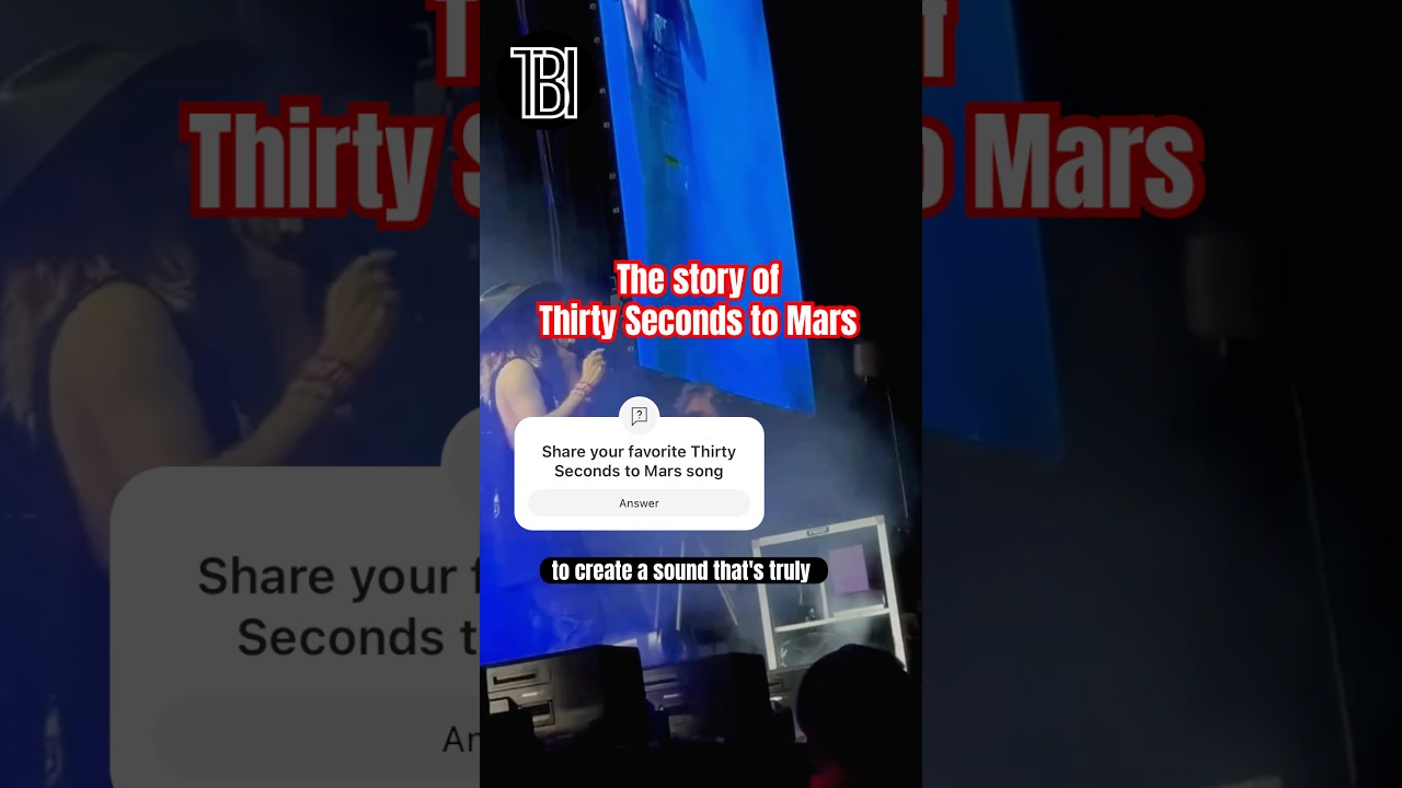 The story of Thirty Seconds to Mars #thirtysecondstomars #rock # ...